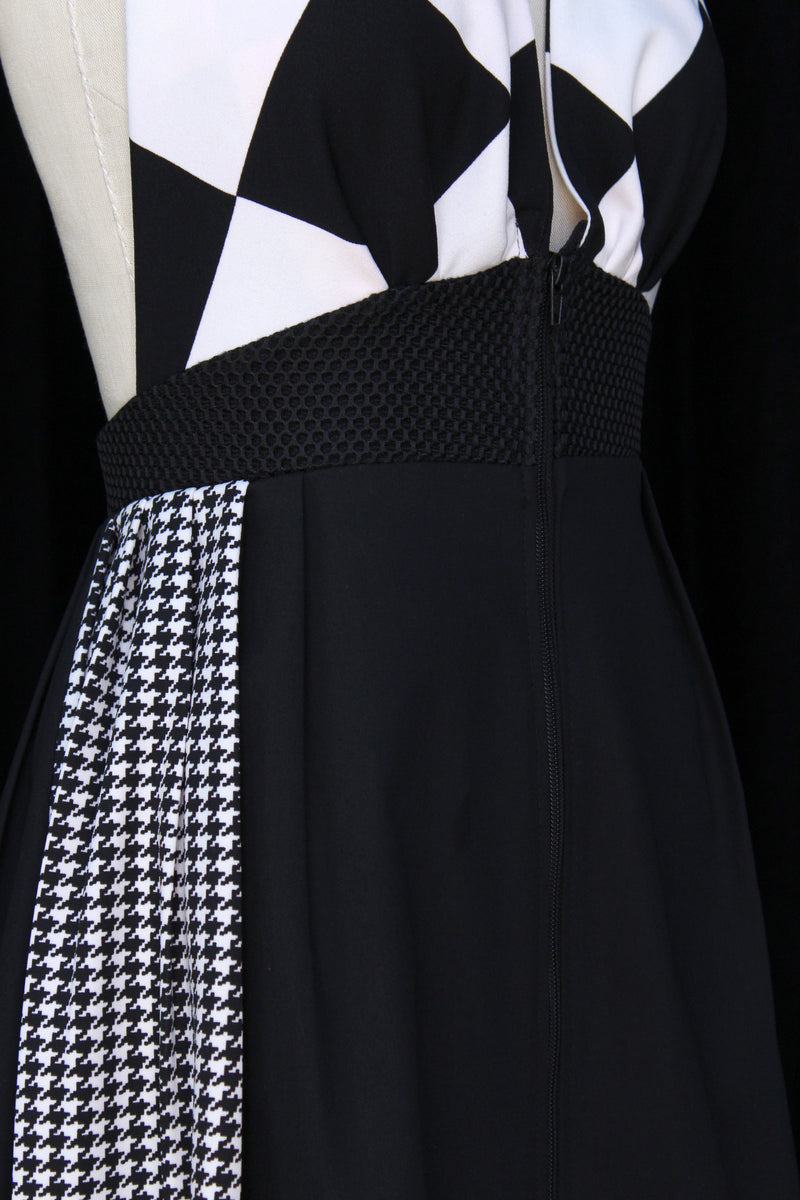 Multi Print Halter Dress – SETHAARON